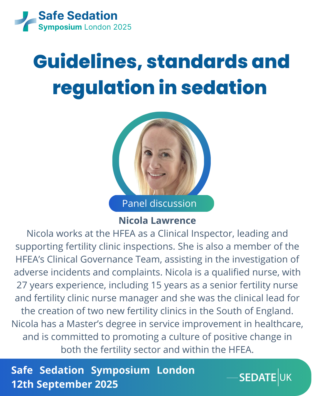 Safe Sedation Symposium | Posters, Standards & Guidelines - SedateUK